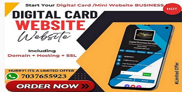 Digital Visting Business Card – DIGITAL HUB STORE